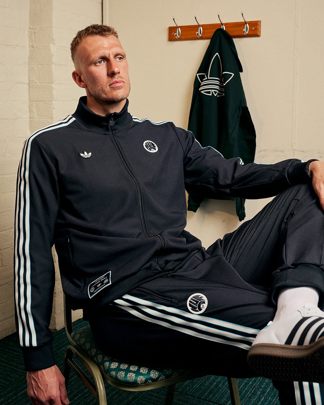 Newcastle United adidas Terrace Icons Track Top | Retro 3-Stripes ...