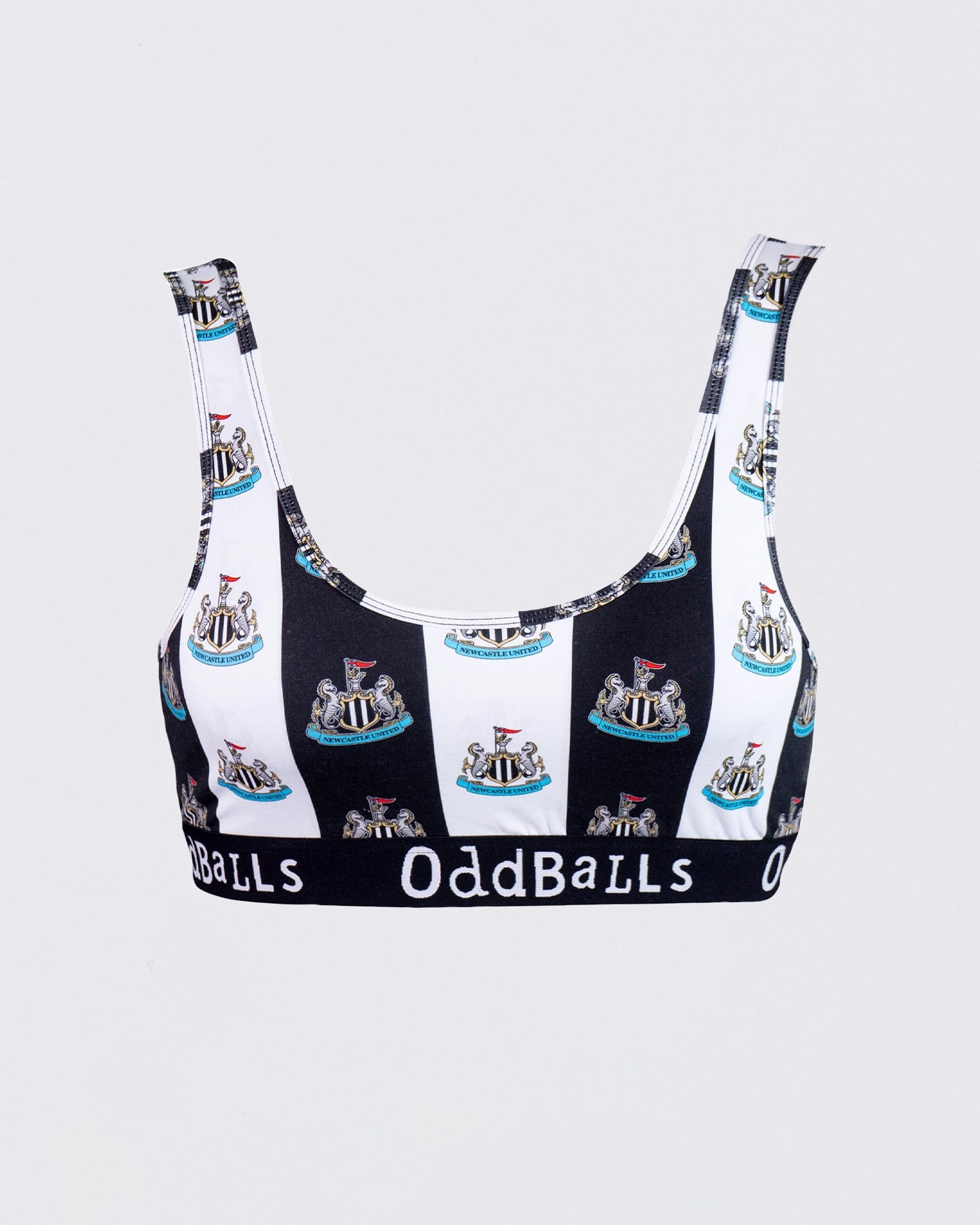 Newcastle United Oddballs Women's Striped Bralette